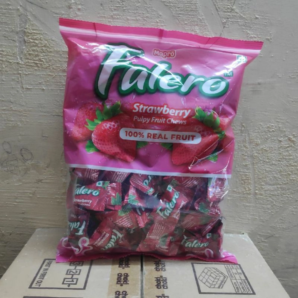 Buy Mapro Falero Strawberry Jelly Fruit Bar 126pcs. online from Chetak ...