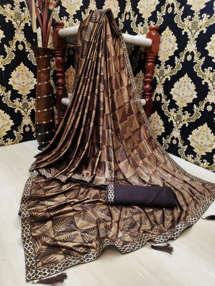 Buy Flower Saree With Rich Pallu online from Durja Enterprise