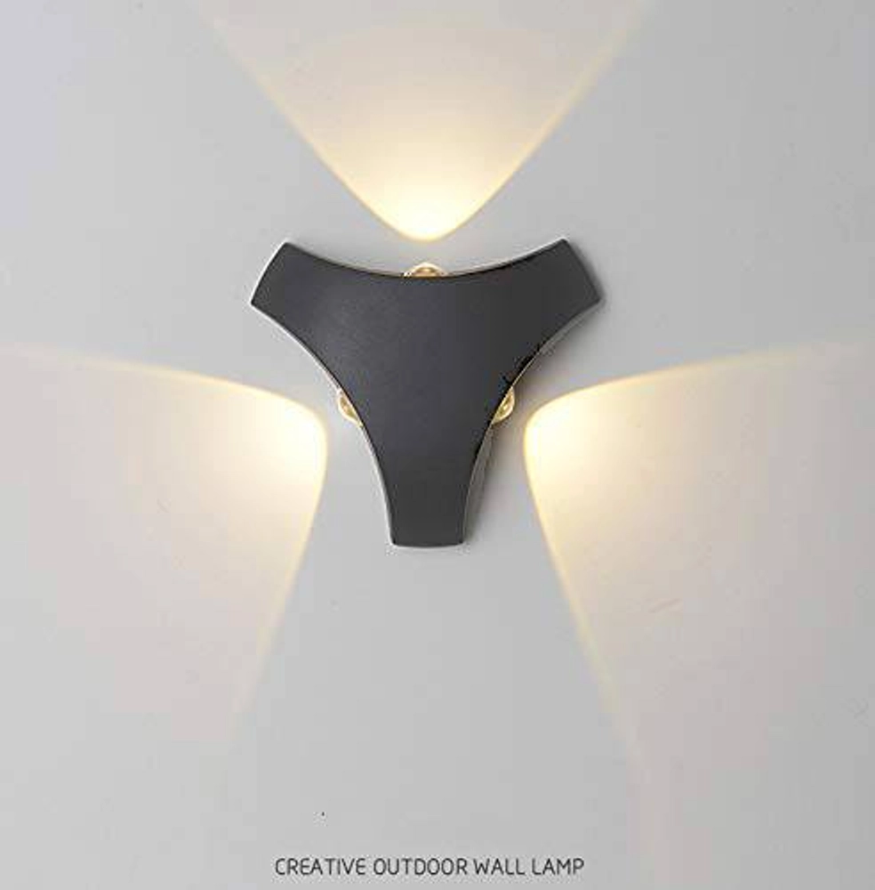 THREE WAY OUTDOOR INDOOR WALL LIGHT - WARM WHITE