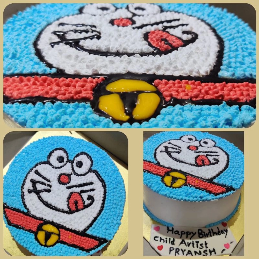 Buy Doraemon Theme Cake online from Moms Blessings Cakes