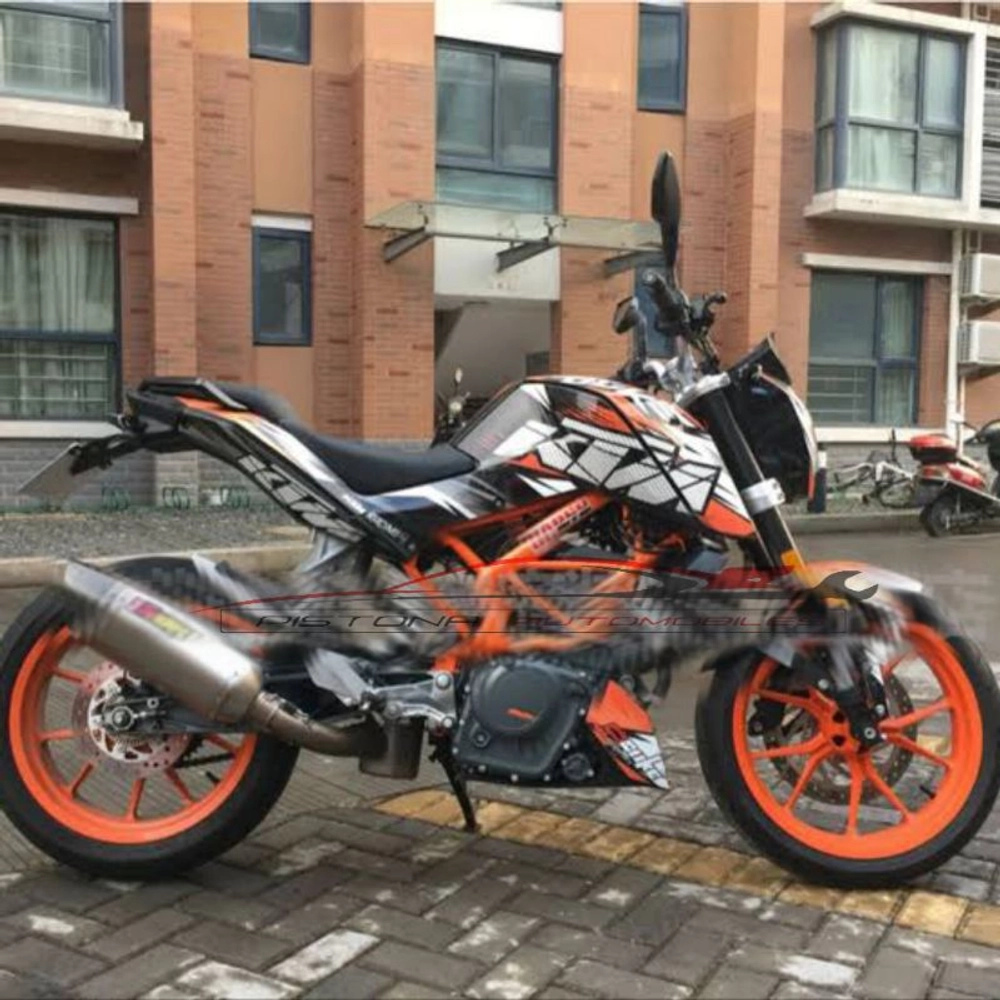 Buy Ktm Duke 2021 Edition Graphic Decal Sticker Kit online from Pistona ...