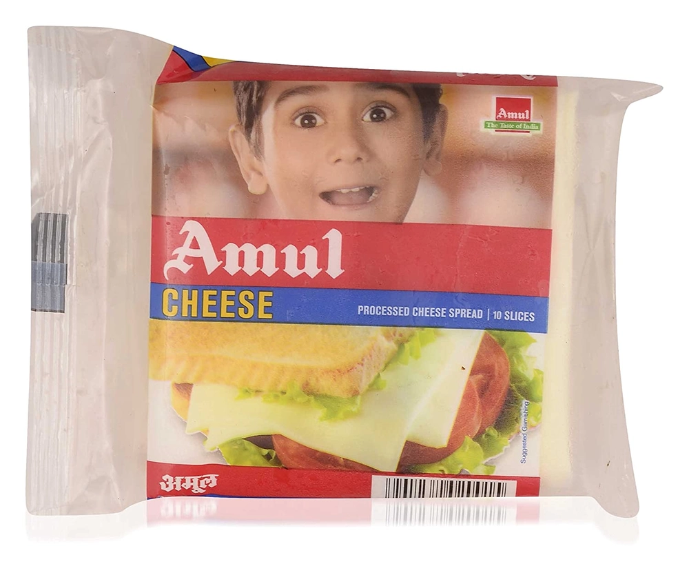 Buy Amul Cheese Slice 10 slices online from Smart Basket