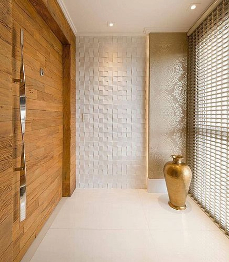 Foyer Wall 3D Design Tiles: Elevate Your Entryway with Dimensional Artistry
