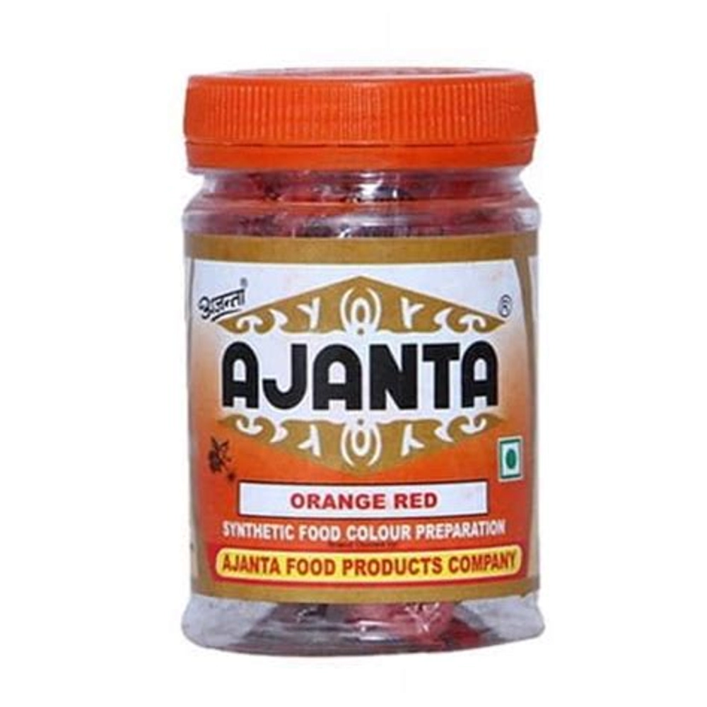 Buy Ajanta red colour 100gm online from JAIN MEGA MART