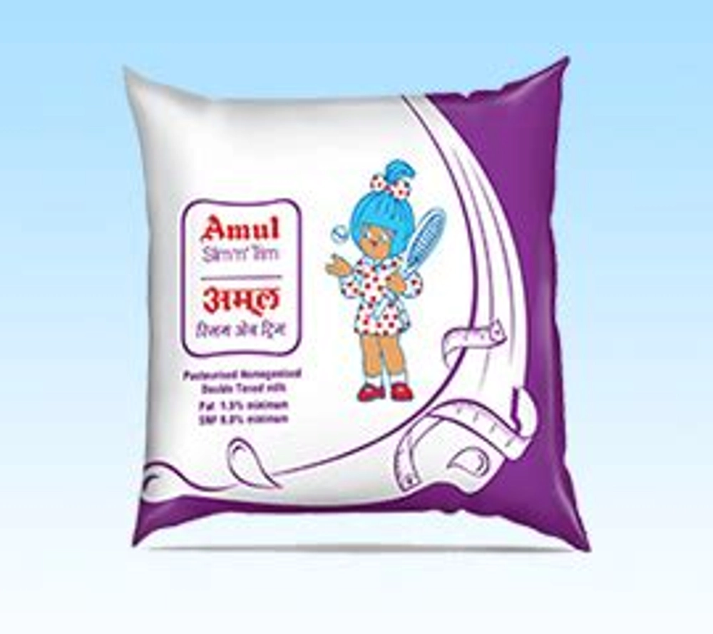Buy Amul Double Toned Milk Online From Sumit Dairy