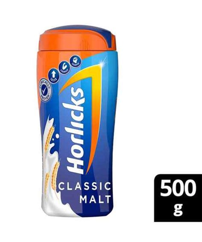 Buy Horlicks Classic Malt (500gm) online from Maa Sarala Grocory Store
