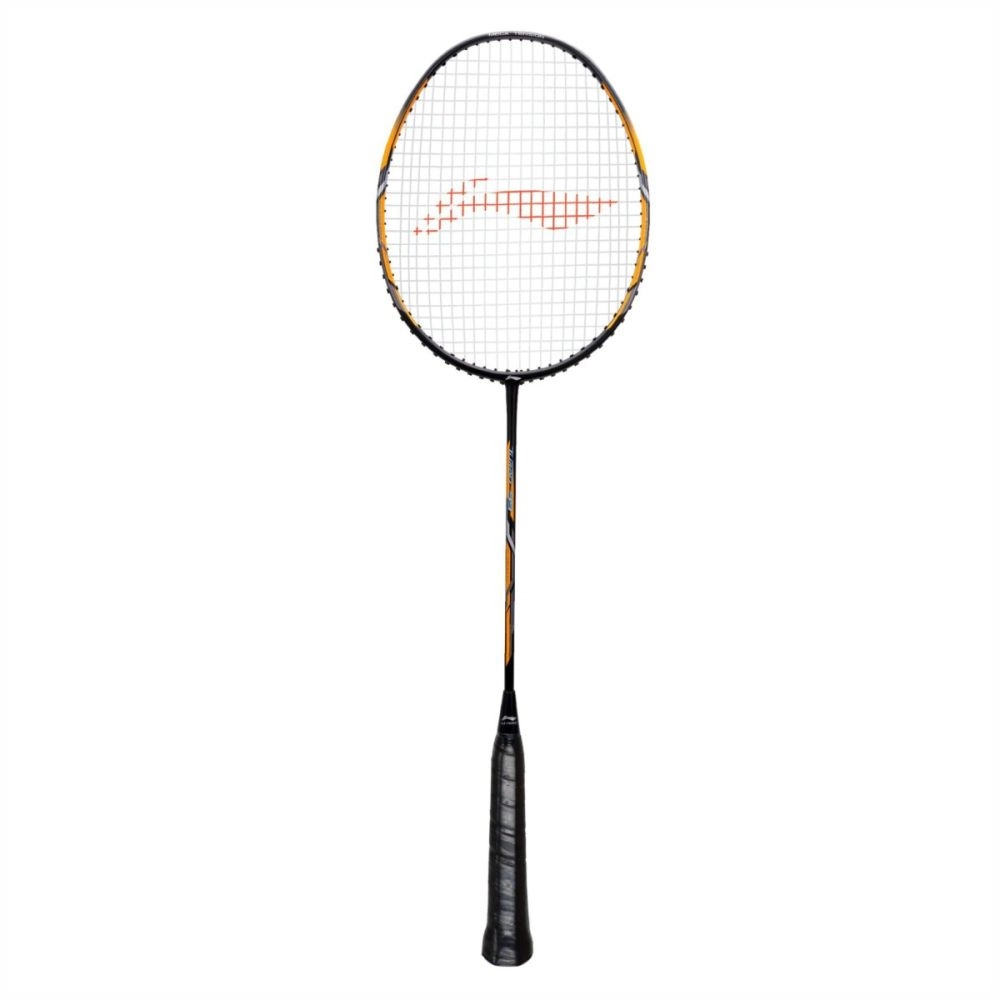 Li-Ning Turbo 99 Badminton Racquet - (Black/Gold) - Warrior Sports (India)