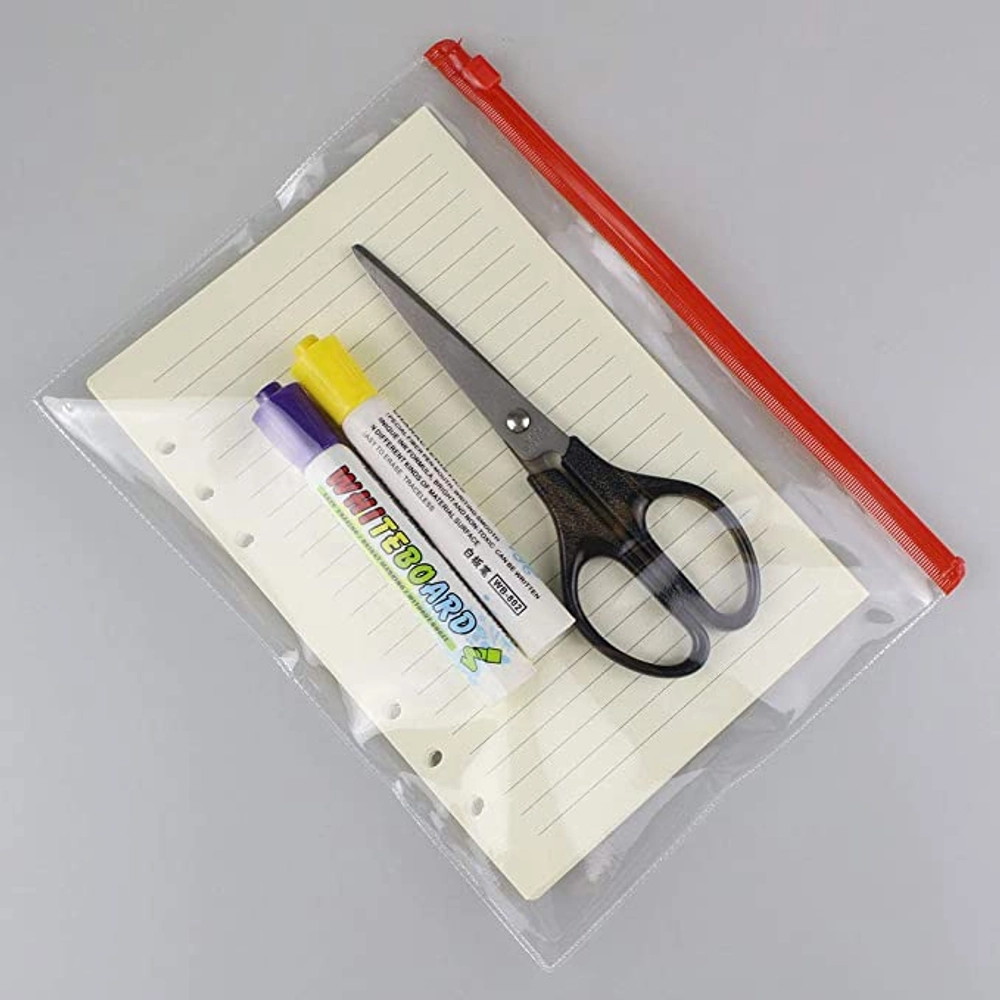 Multipurpose Laminated Zipper Pouch A4 Size - 1Pc
