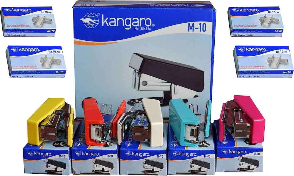 Buy Kangaro M 10 Stapler with 1 Box Stapler Pin - vShreen