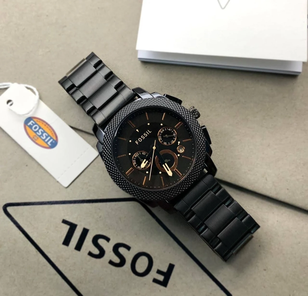 Shop Fossil FS4656 Chain Chronograph Watch Online