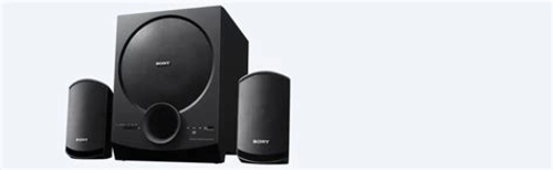 Buy Sony SA-D20 C E12 2.1 Channel Multimedia Speaker System with Bluetooth (Black) online from ...