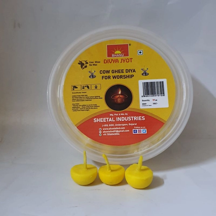 Buy Bhanu Jyot Pure Ghee Divya Jyot Big Pack online from Samastaa