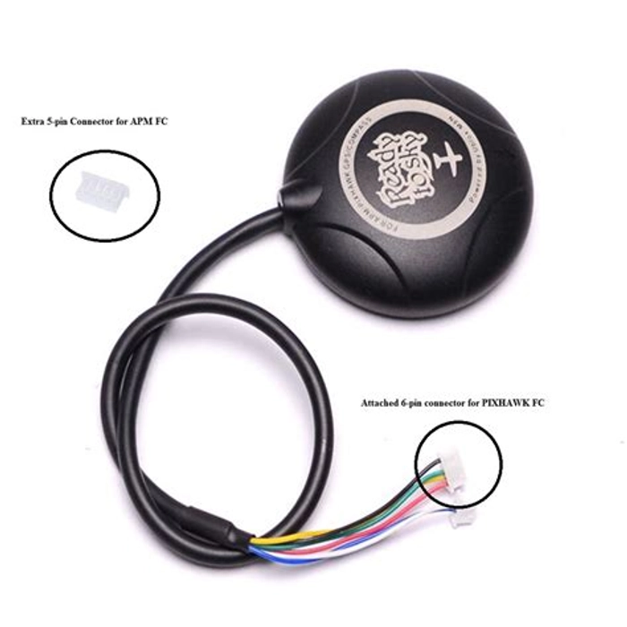 Ublox NEO-M8N GPS Module with Compass for APM with extra connector for ...