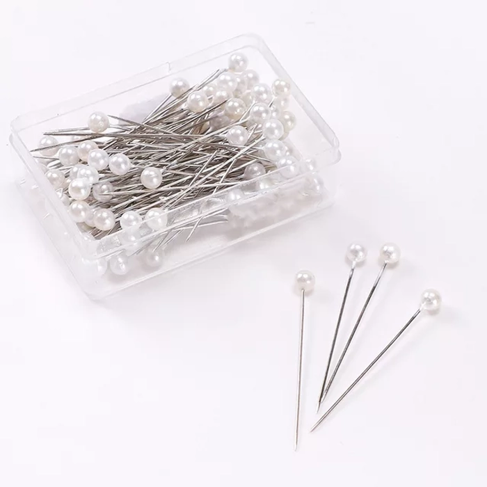 Pearl Hijab Pins Box Of 100pins Hijabaan