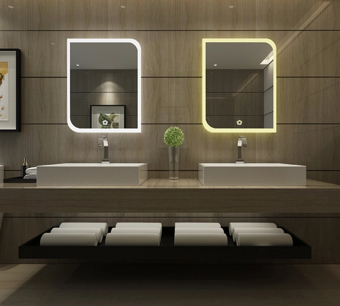 Buy Rectangular LED Mirror in bangalore | Online Shopping