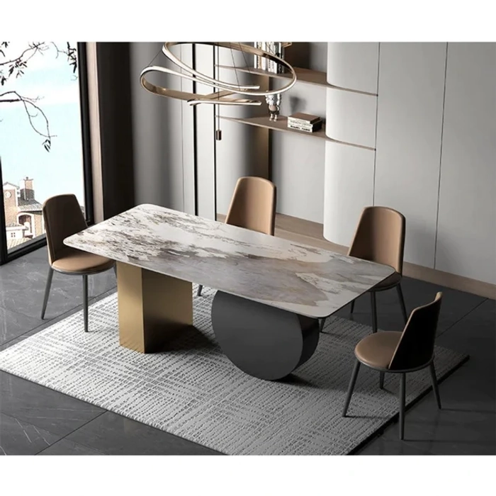 Futuristic 6 Seater Modern Dining Table