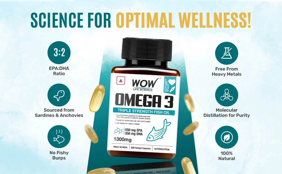 Buy Omega 3 Capsules Online At Best Price