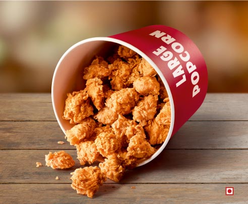 Kfc chicken popcorn price store