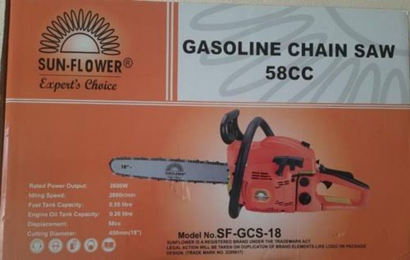 Buy Sunflower Chainsaw 18 Inch online from Ravindra Hardware Tools Ranni