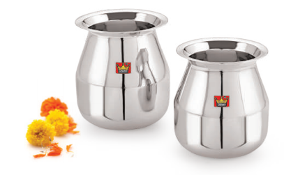 Crown Sathari Lota - Karnatakasteels By TKMI Since 1968