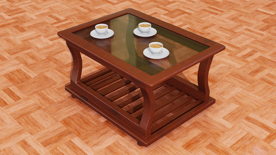 Teak wood teapoy store