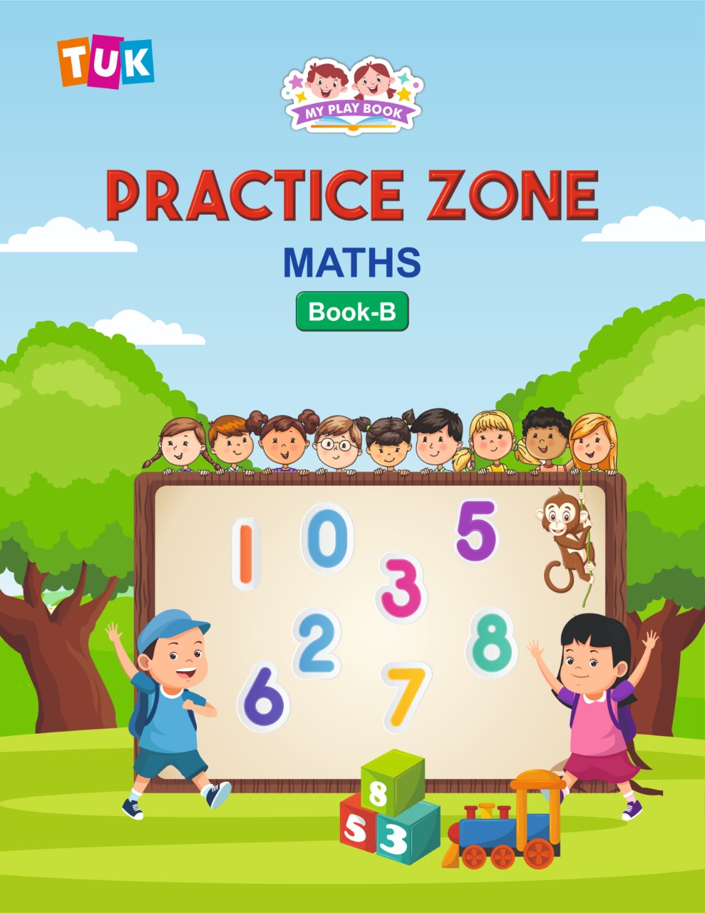 Practice Zone Maths Book - B - The Ultimate Knowledge (TUK)