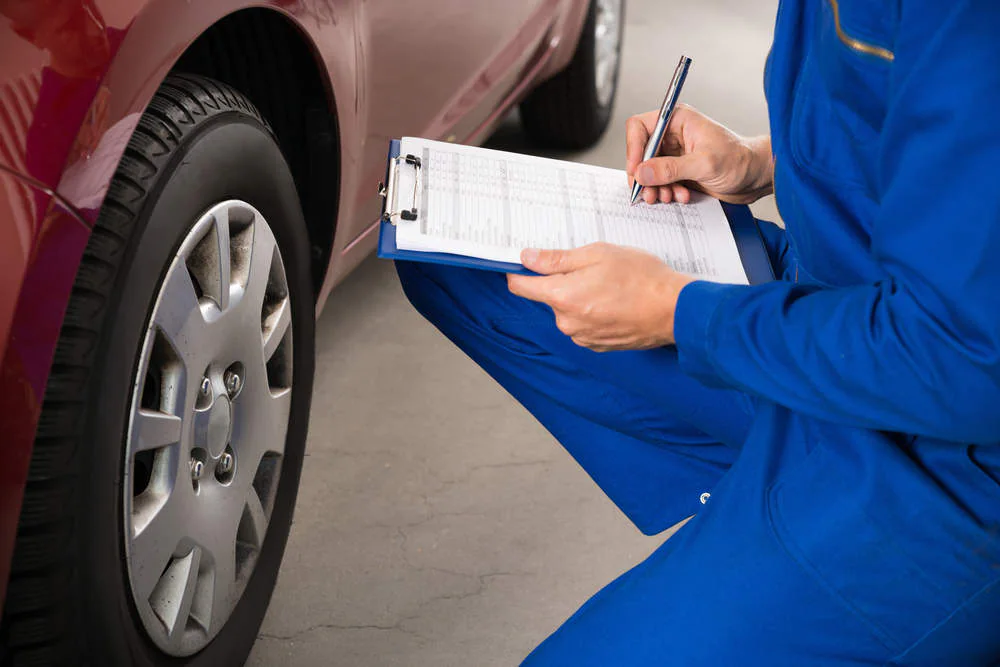 Doorstep vehicle inspection