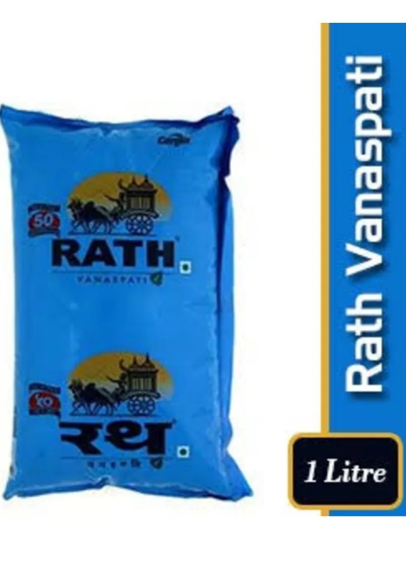 Rath Vanaspati Buy Rath Vanaspati Ghee Pouch 1 Ltr Online @ ₹130