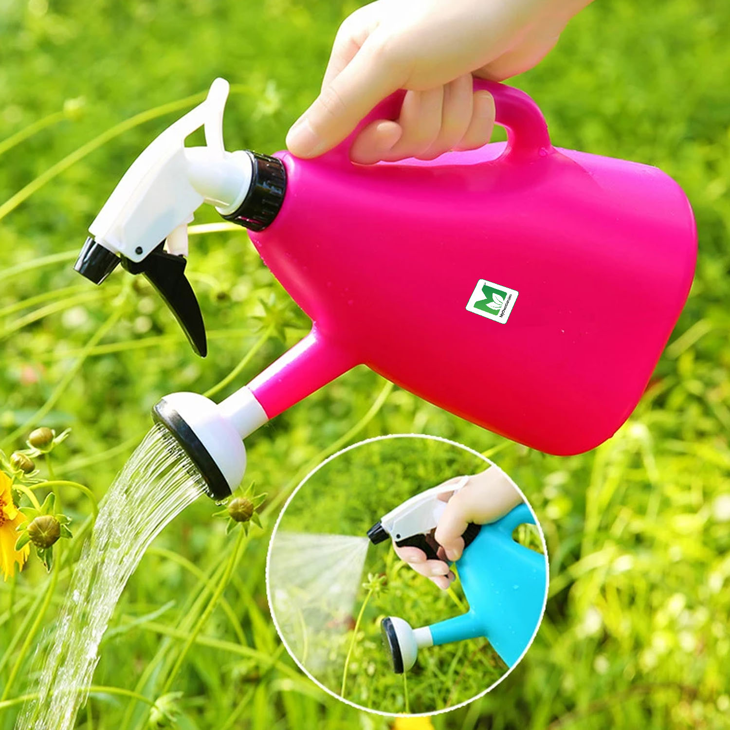 Watering Can & Sprayer 1 Litre (2 in 1) - MyOwnGarden® Agri Products