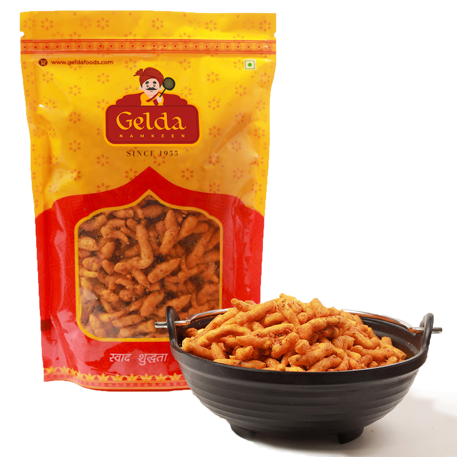 Kadak Teekha Bhujia - Karodpati Sev - Party Time Indian Snacks - Gelda ...