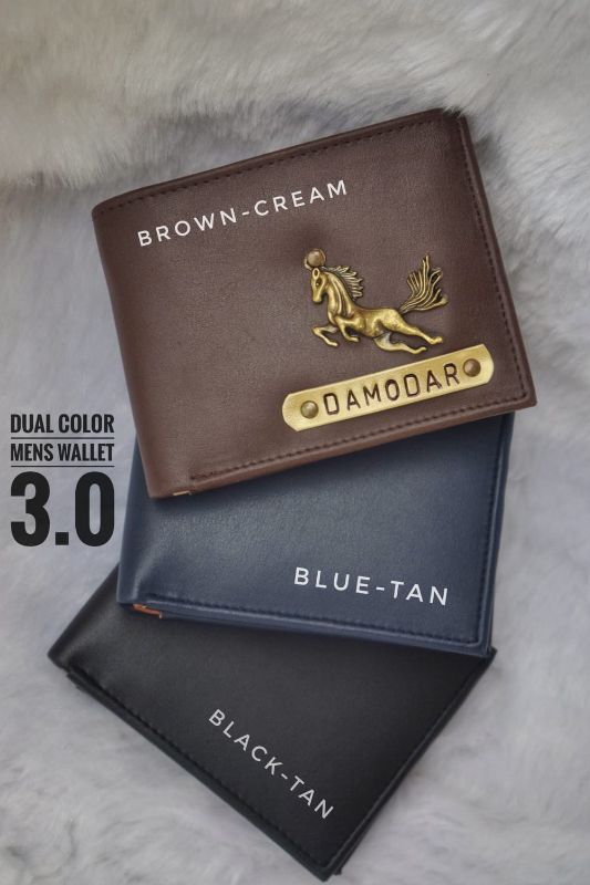 Name printed wallets