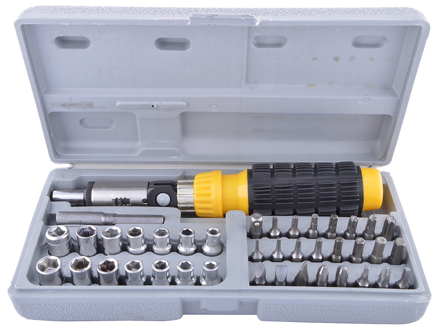 41 pcs Socket & Screwdriver Tool Kit Accessories