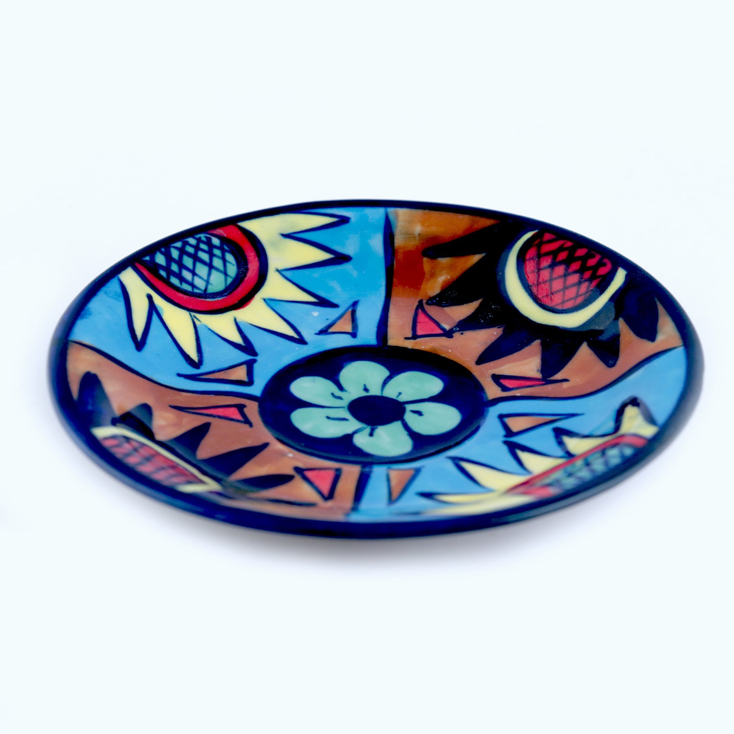 Desert Pottery Plate Fuora - HeartFul Craft