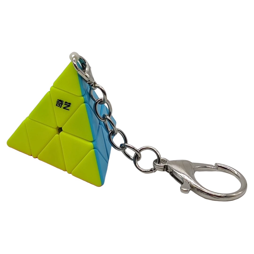 QiYi Mini Pyraminx Keychain Cube - Hawkister Toys