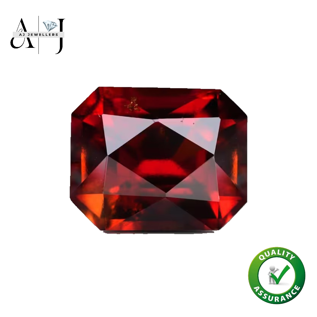 Hessonite Garnet (Gomed) 27.73 carats (30.81 ratti) Gomed/Gemstone ...