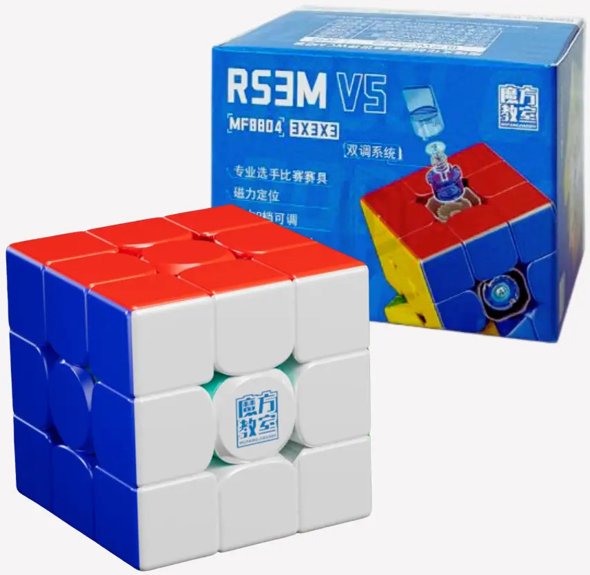 MoYu RS3M V5 3x3 Magnetic Speed Cube (Dual Adjustment) - Hawkister