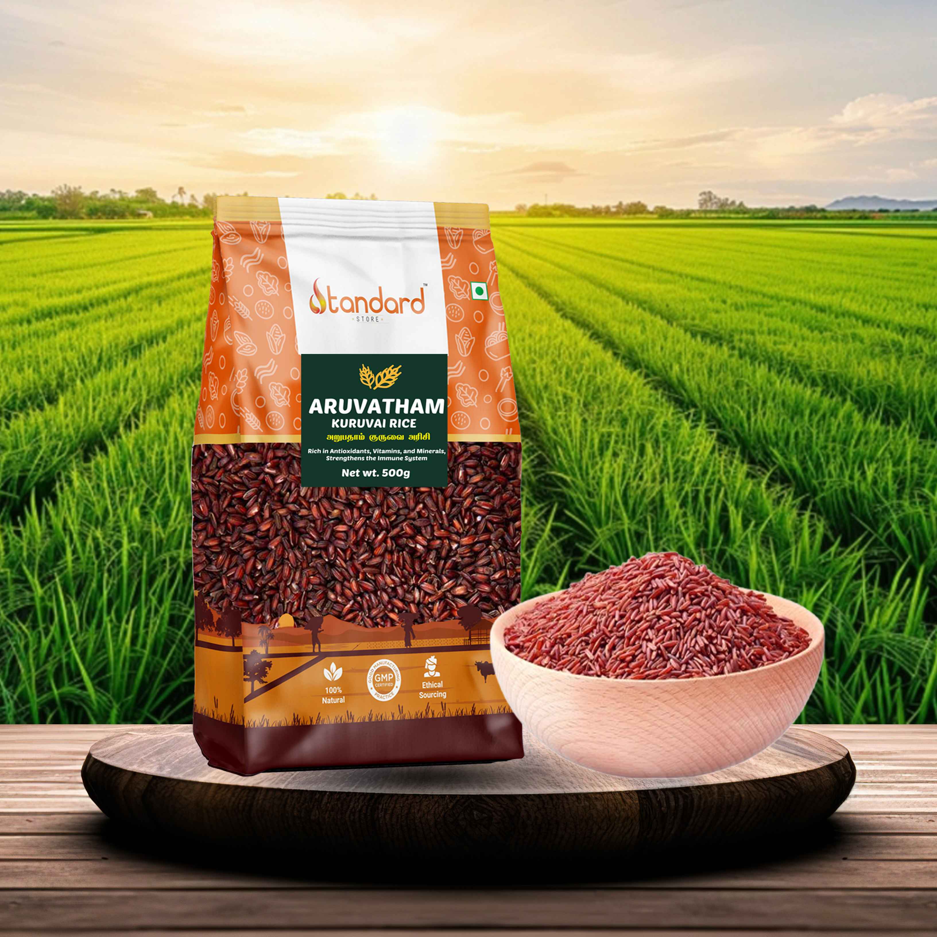 Aruvatham Kuruvai Rice - Authentic & Nutritious