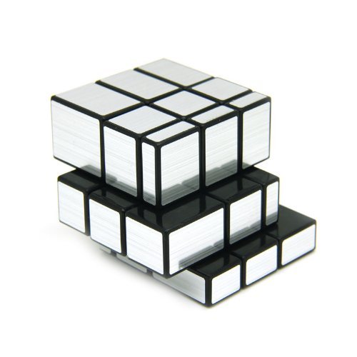QiYi Mirror Cube 3x3x3 Speed Cube, Silver - Hawkister