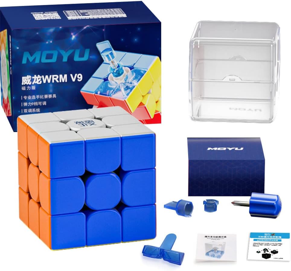 MoYu WRM V9 3x3 Speed Cube (Magnetic) - Hawkister