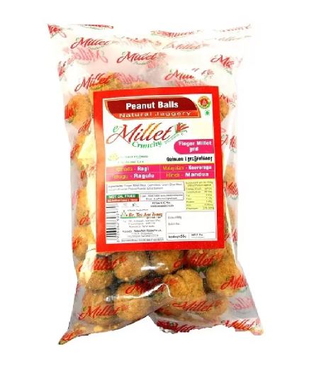 Finger Millet Sweet Pops & Peanut Pops - 50gm Pack