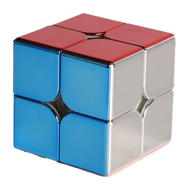 Sengso Legend 2x2 M Magnetic Metallic Speed Cube - Hawkister Cube