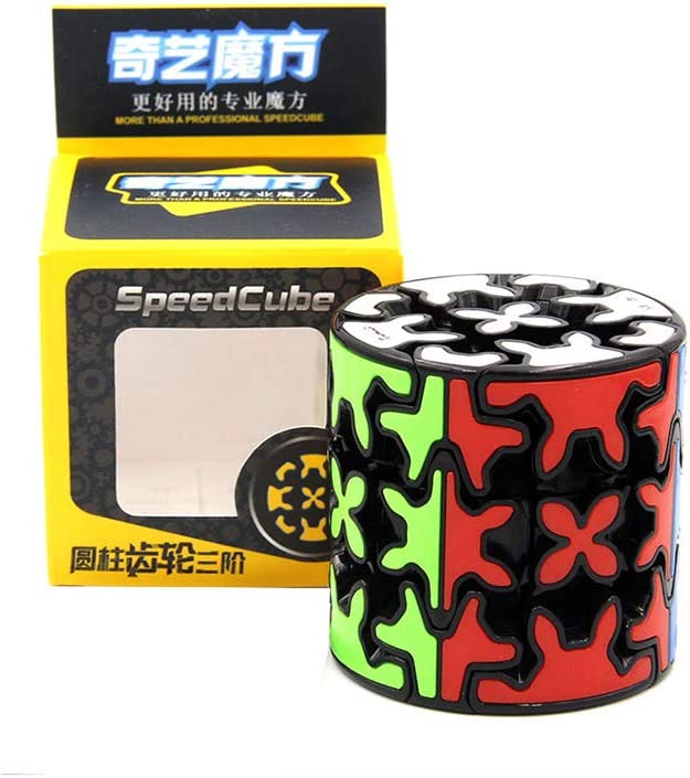 QiYi Cylinder Gear 3x3 Speed Cube (Tiled) - Hawkister