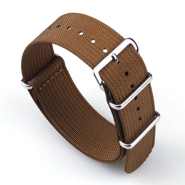 Premium Quality Brown Ribbed Strap - Enhance Your Style