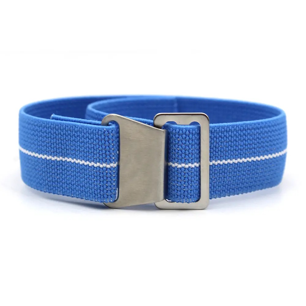 Light Blue White Paratrooper Elastic Strap | Premium Quality