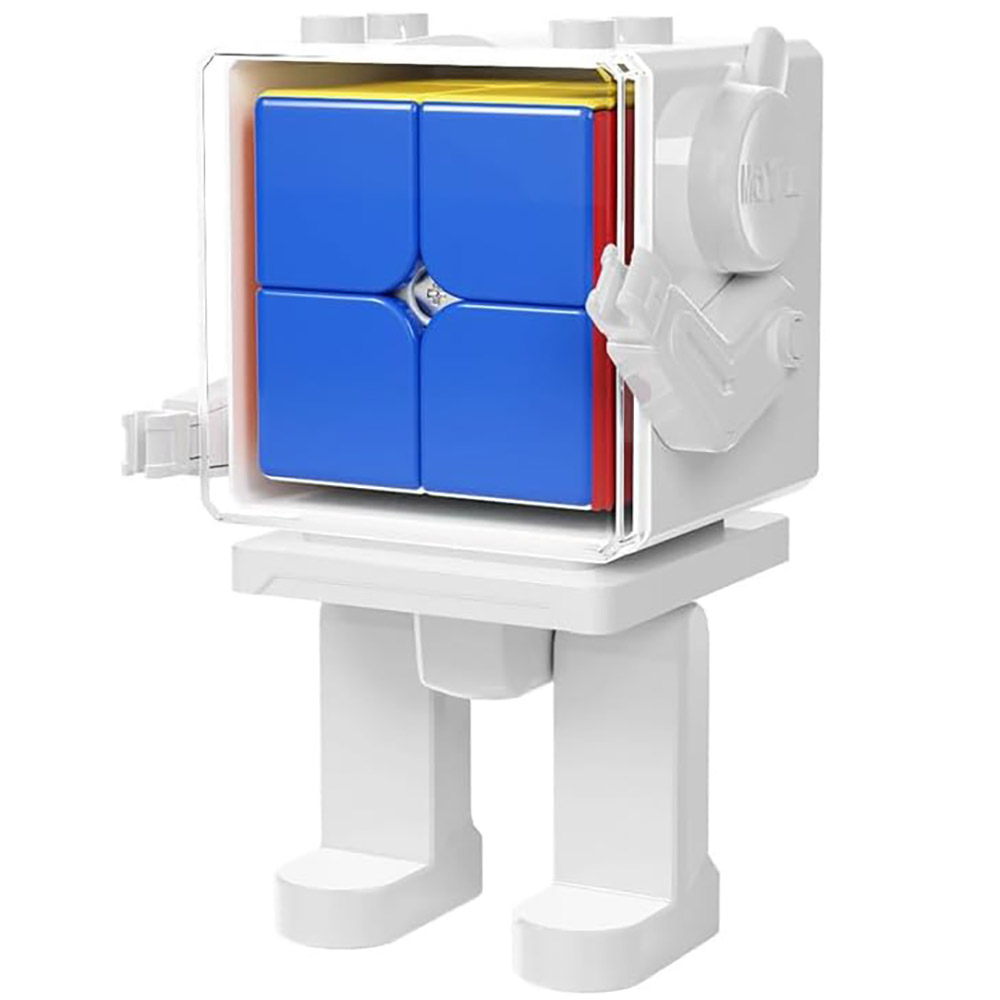 MoYu 2M 2x2 Magnetic Cube + Robot Toy Display Box - Hawkister