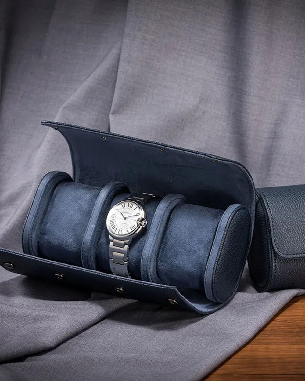 Luxury Travel Watch Case/Roll-2,3 Slot | Premium Quality