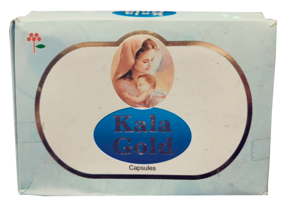 Dr. Veda's Kala Gold Capsules - 10 Capsules, Pack of 2 - PANASIA HERBAL ...