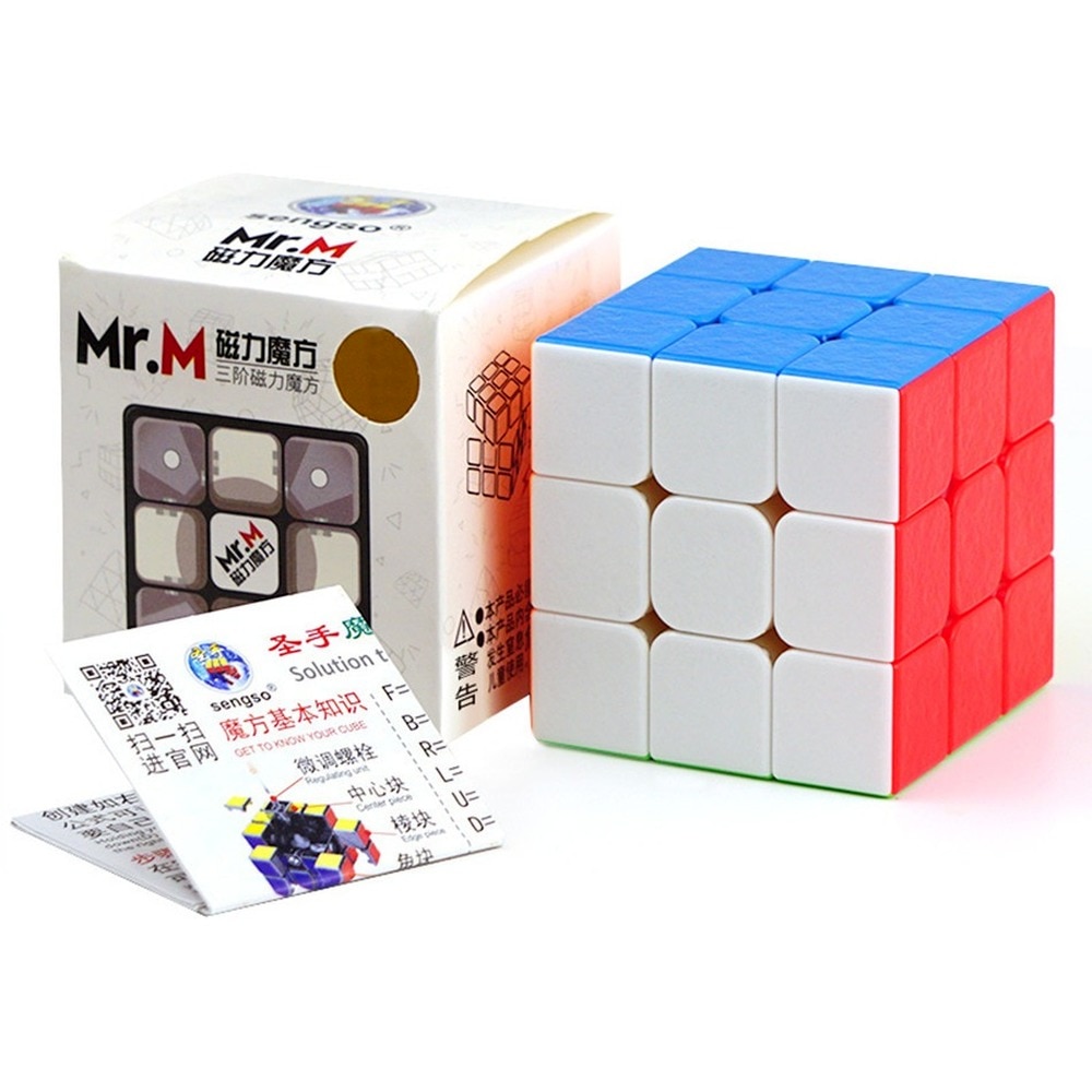 Sengso Mr. M 3x3x3 Magnetic Speed Cube - Hawkister