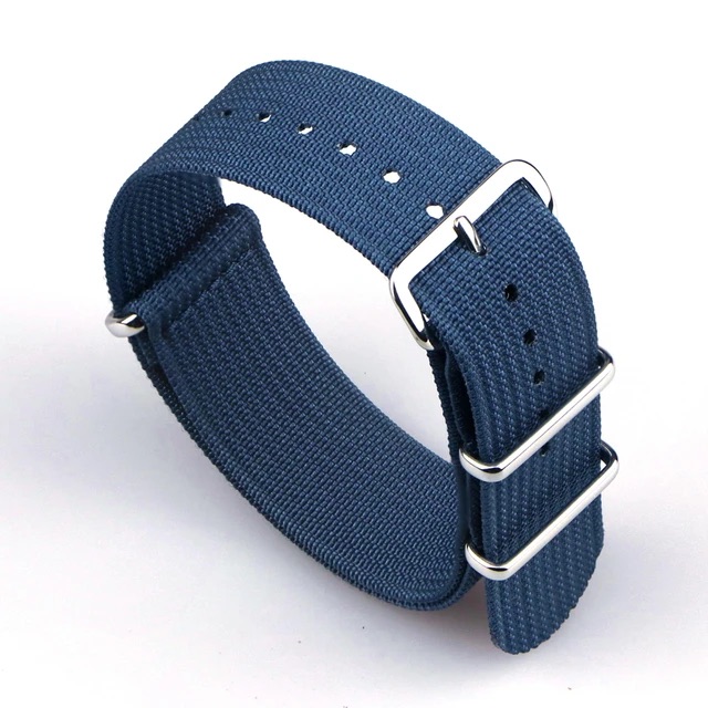 Blue Ribbed Strap - Premium Quality & Durable