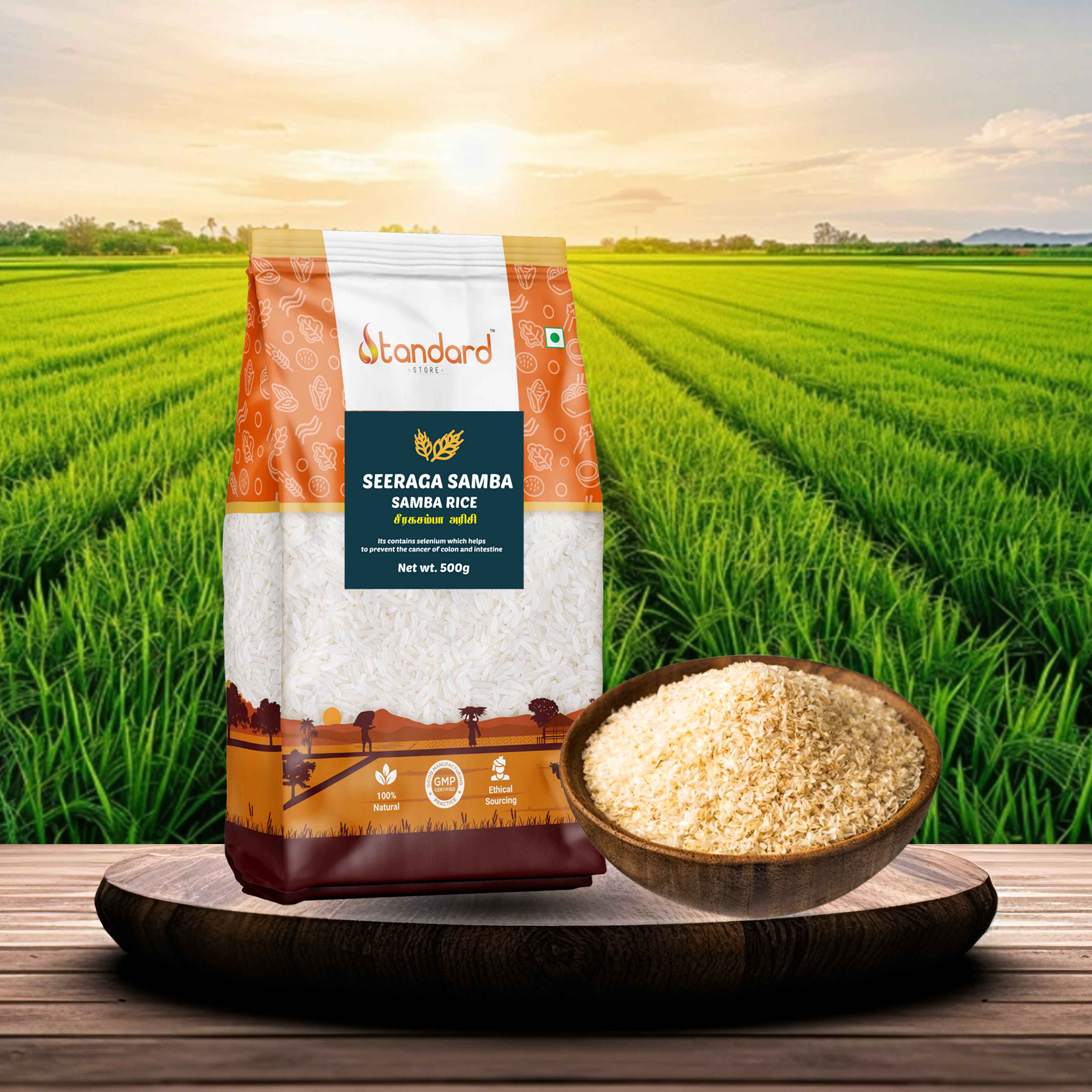 Buy Premium Seeraga Samba Rice Online | சீரக சம்பா அரிசி